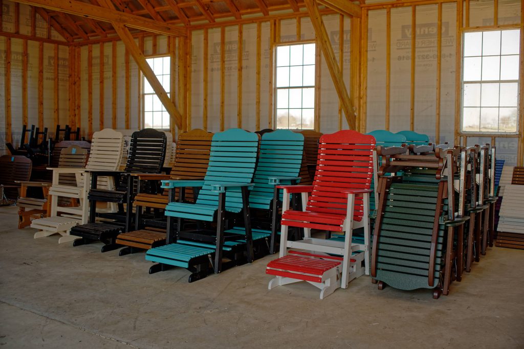 Amish Built Polymer Wood Lawn Furniture - Amish of Ethridge